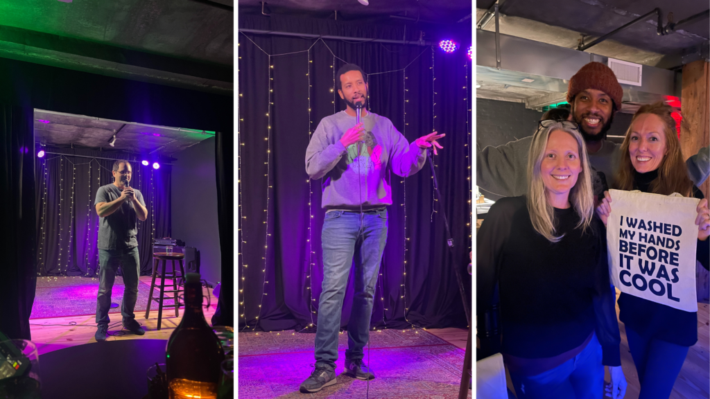 Spotlight - Recap: December Laughs at TCF’s Comedy Night - Blank You ...